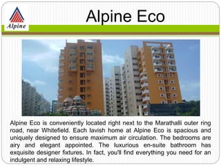 Alpine Housing Development Corporation Limited, | PPTX
