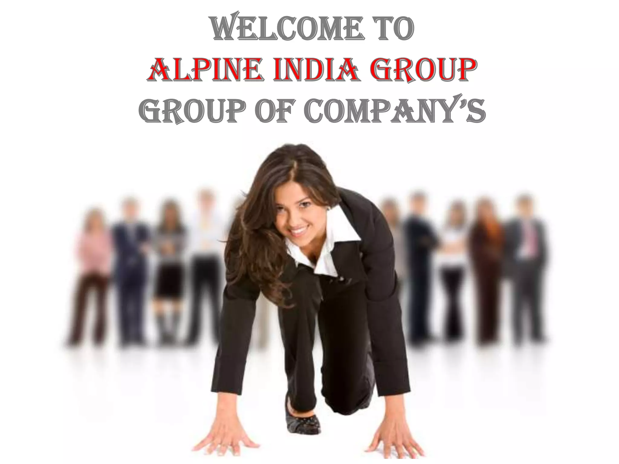 Alpine india monthly plan | PPT