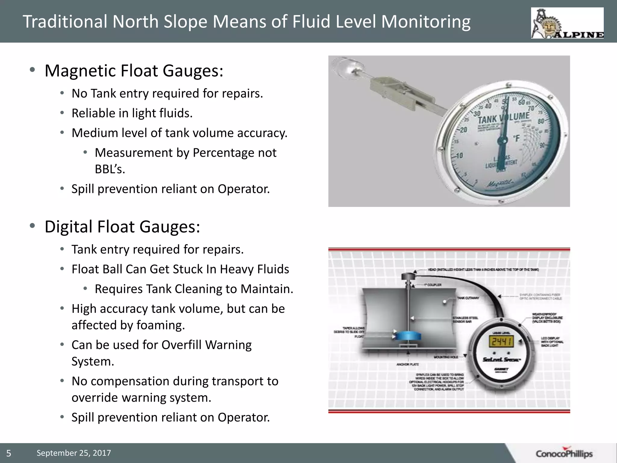 Alpine Titan Logix® automated tanker over fill prevention | PPTX