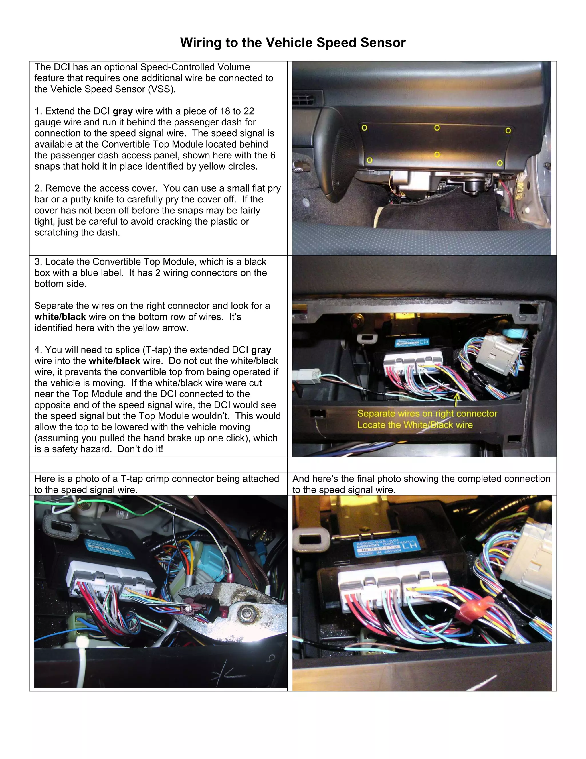 Alpine wired dci installation & operation | PDF