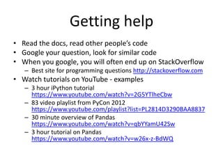 Austin Python Learners Meetup - Everything you need to know about ...