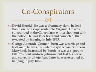 Abraham Lincoln Assassination | PPTX