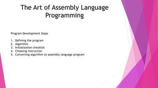 Introduction to Assembly Language | PPTX