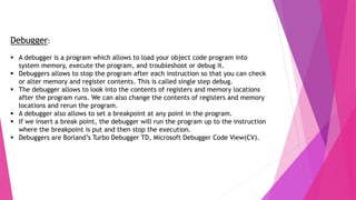 Introduction to Assembly Language | PPTX