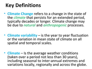 Drylands Climate: knowledge and projections, Jasper Batureine Mwesigwa ...