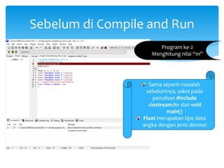 Algoritma dan Pemrograman C++ | PPTX