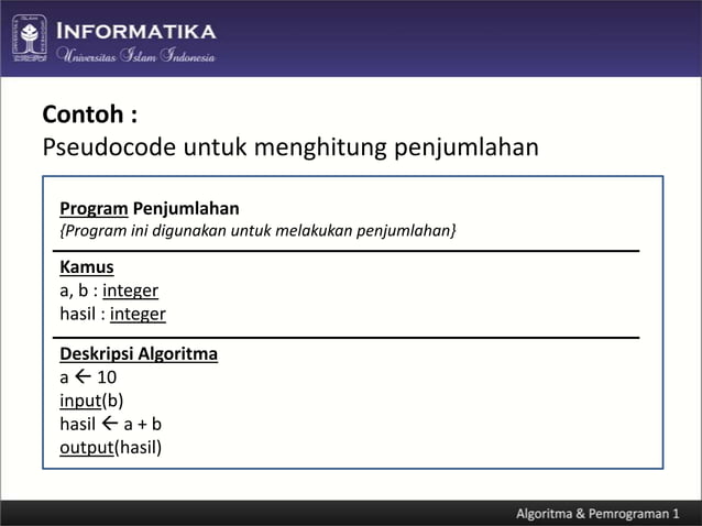 Algoritma dan Pemrograman C++ (Pseudocode & Flowchart) | PDF