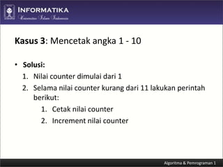 Algoritma dan Pemrograman C++ (Pseudocode & Flowchart) | PDF