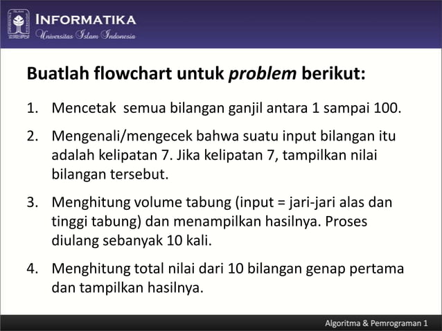 Algoritma dan Pemrograman C++ (Pseudocode & Flowchart) | PDF
