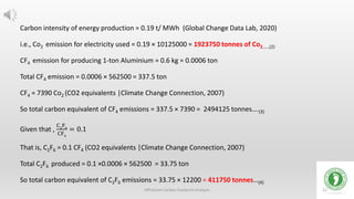 CarbonFootprint - Calculation | PPTX