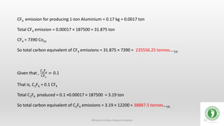CarbonFootprint - Calculation | PPTX