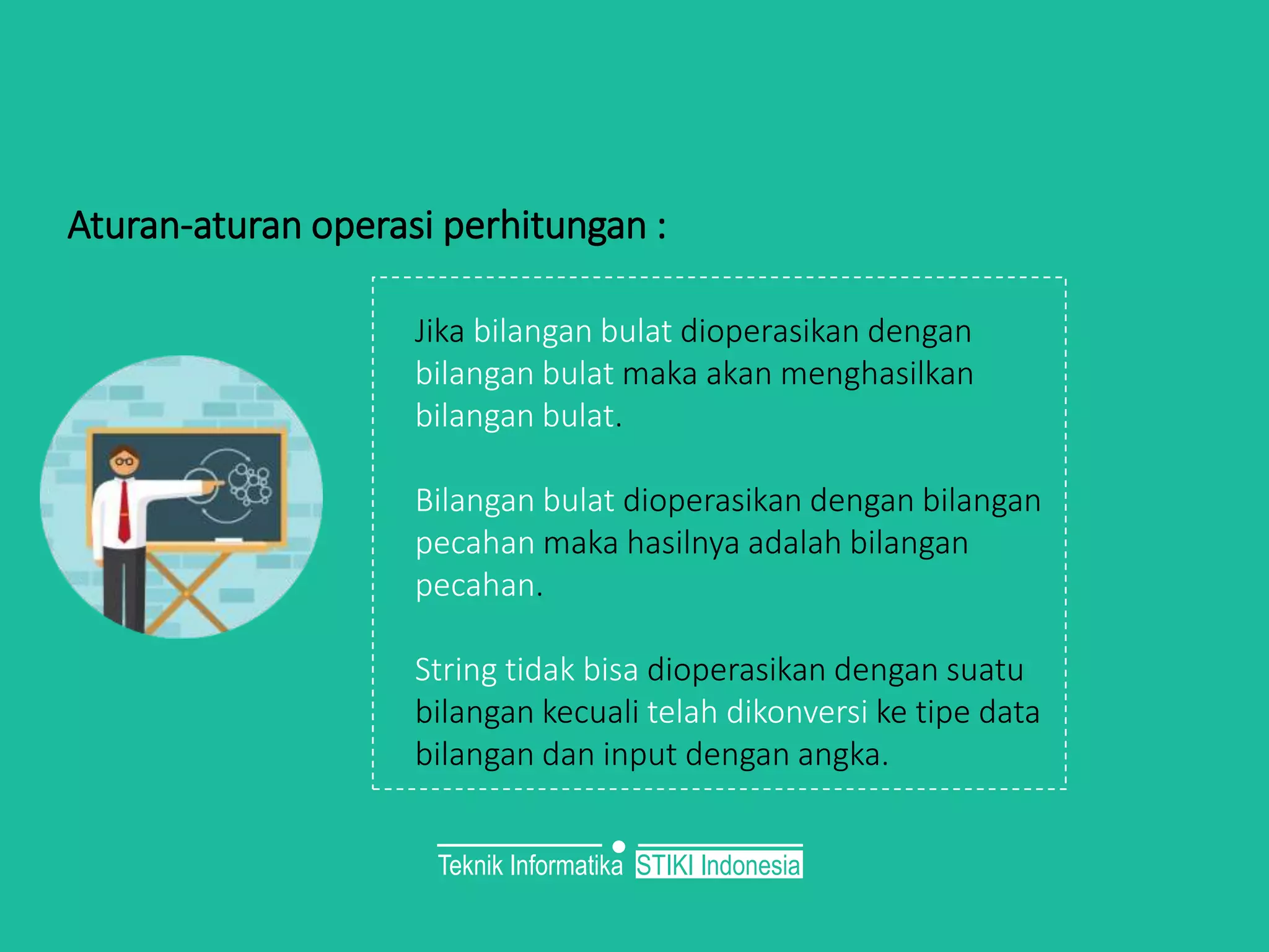 Operator dalam Pemrograman | PPT