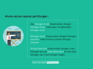 Operator dalam Pemrograman | PPT