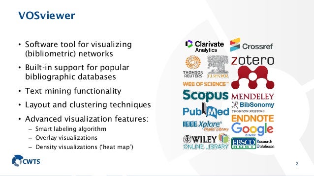 Vosviewer A Software Tool For Analyzing And Visualizing Scientific L