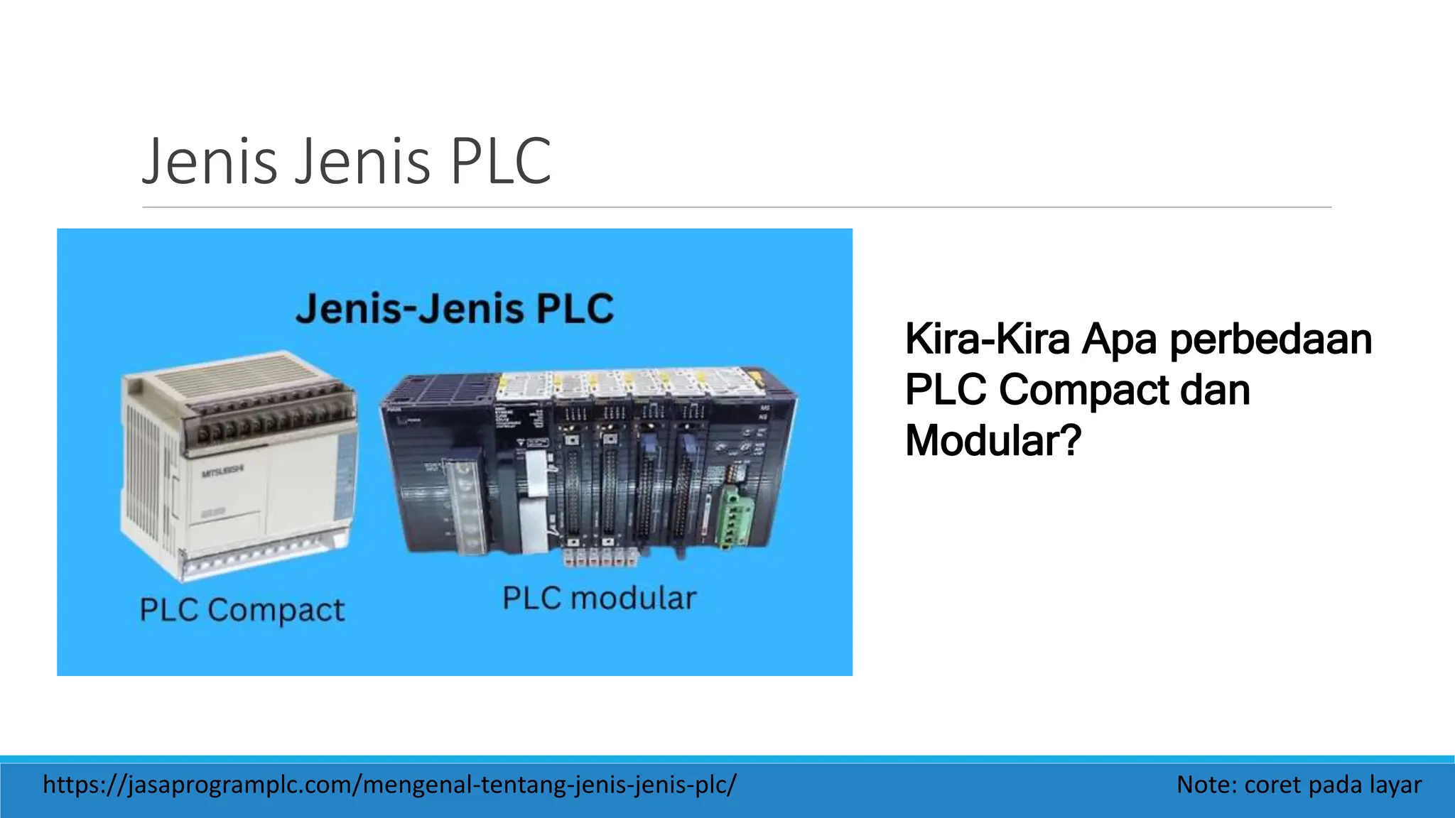 Pengenalan PLC pada Matakuliah Otomasi Industri | PPTX