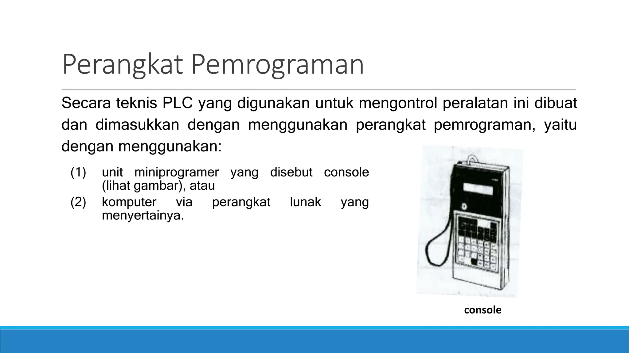 Pengenalan PLC pada Matakuliah Otomasi Industri | PPTX