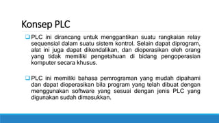 Pengenalan PLC pada Matakuliah Otomasi Industri | PPTX