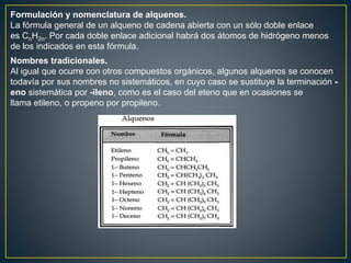 Alquenos | PPTX