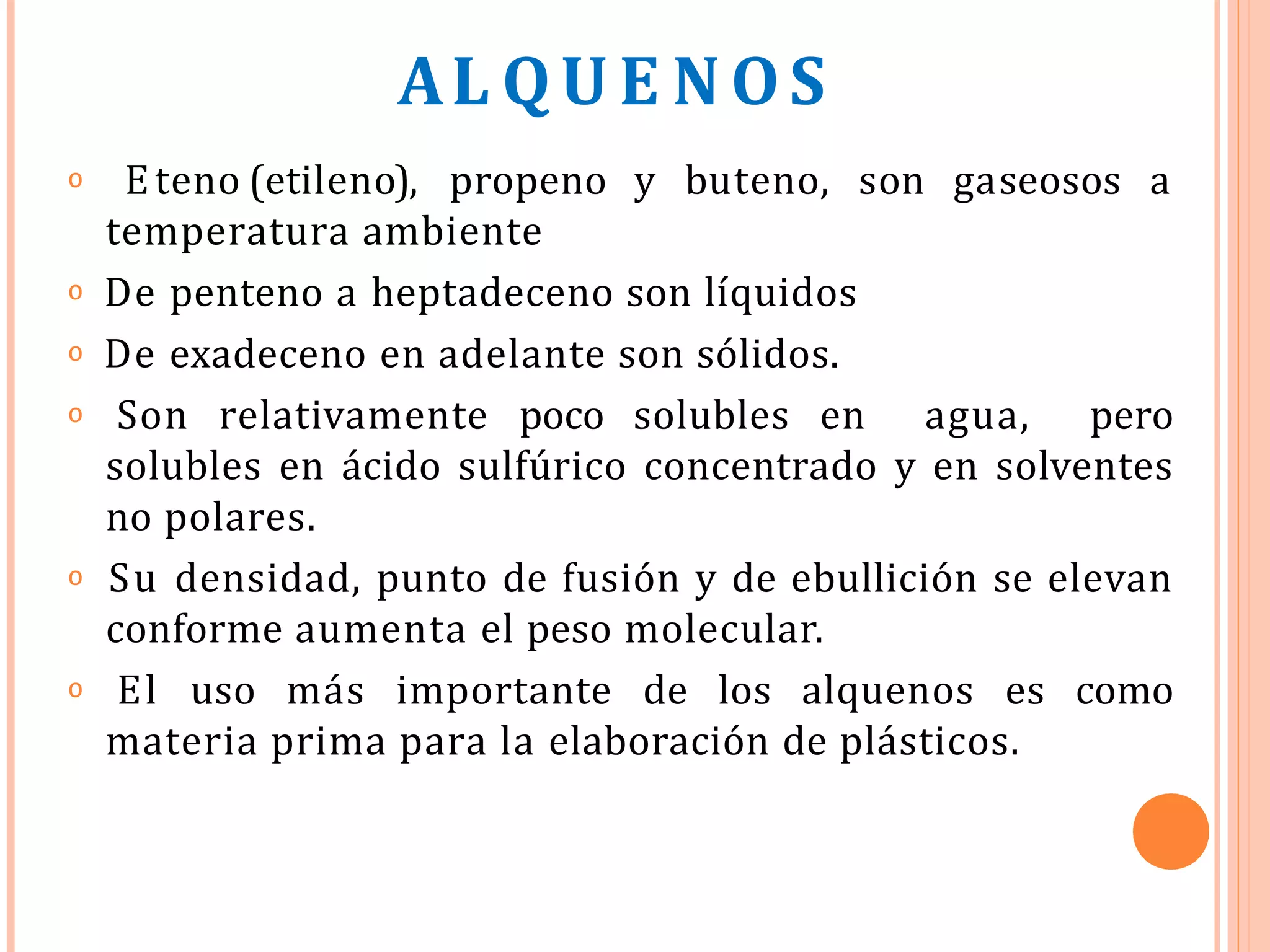 Alquenos | PPT