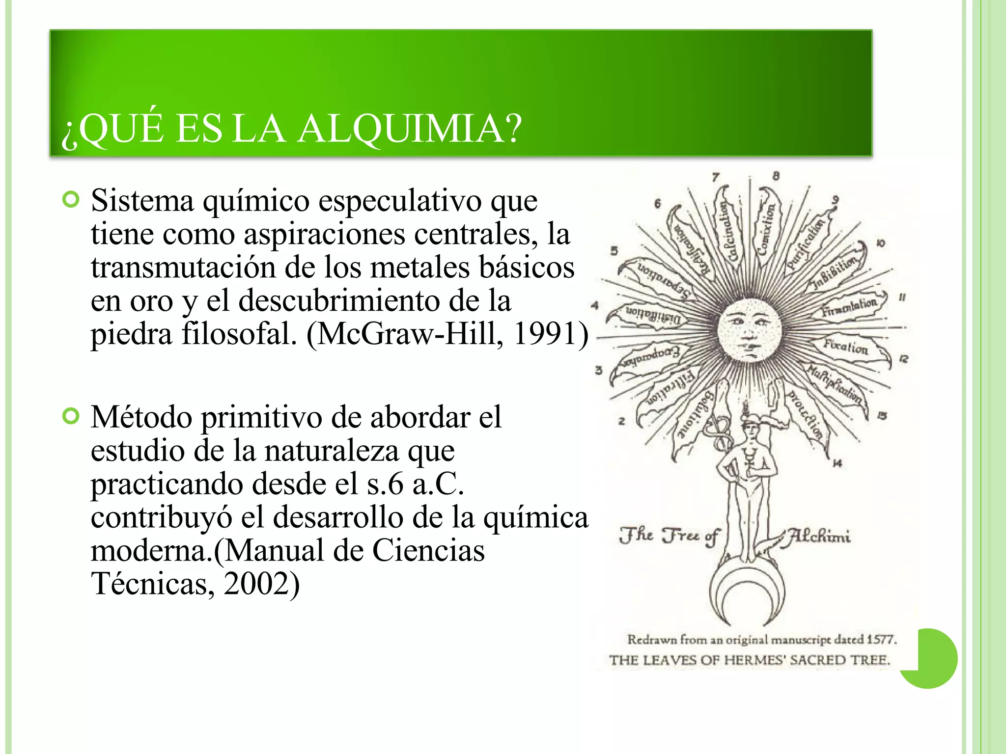 Historia de la Alquimia | PPT