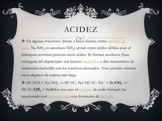 Alquinos | PPTX