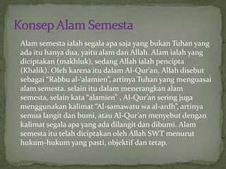 Alquran dan alam semesta | PPTX