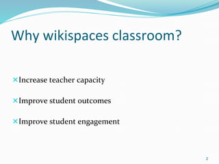 Wikispaces to collaborate | PPT