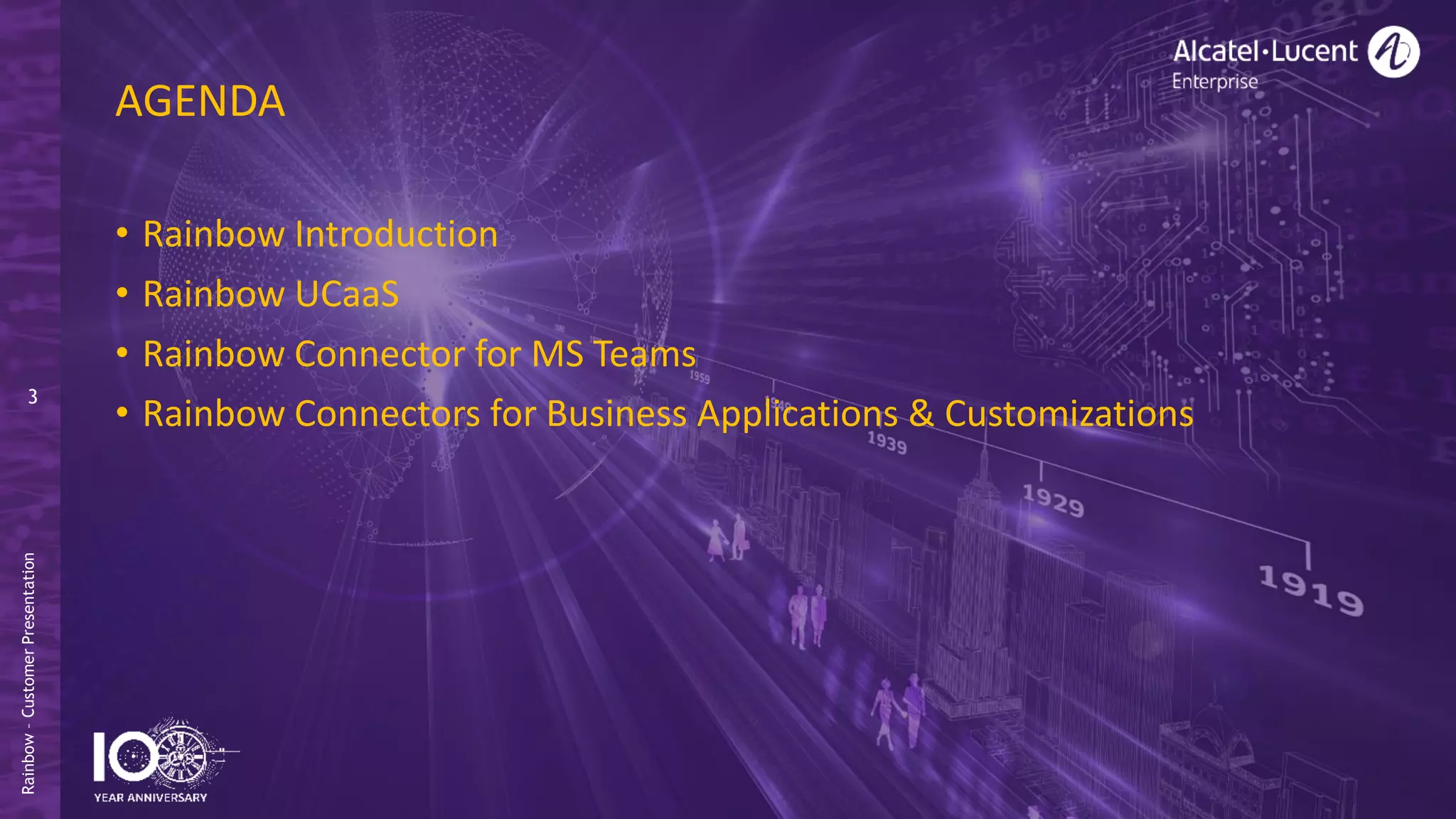 Alcatel Lucent Rainbow | PDF