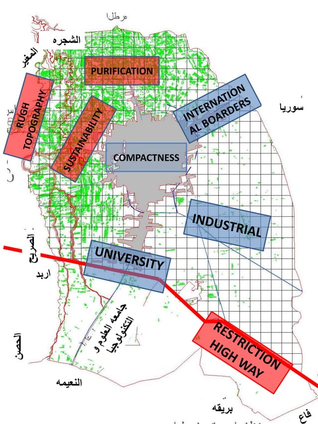 Al Ramtha city Jordan surface potential map | PPTX