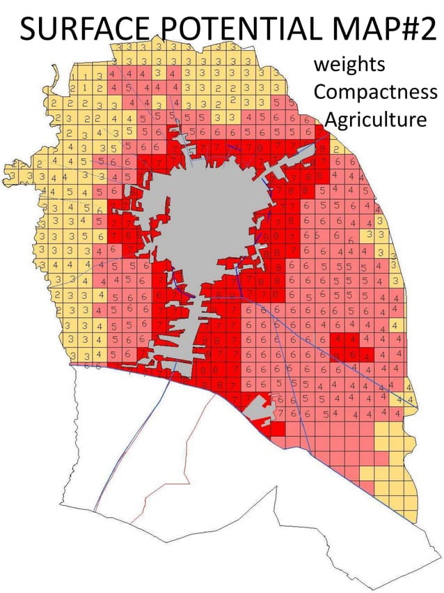 Al Ramtha city Jordan surface potential map | PPTX