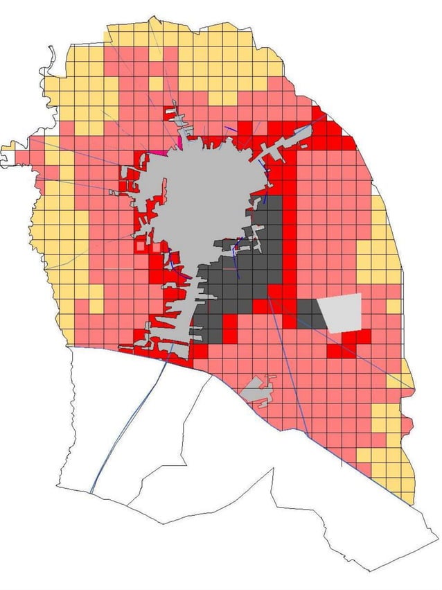 Al Ramtha city Jordan surface potential map | PPTX