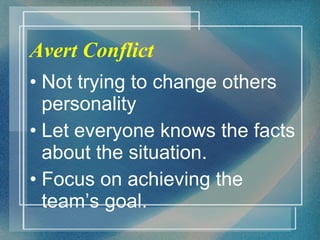 Resolving Conflict | PPS | War and Conflicts