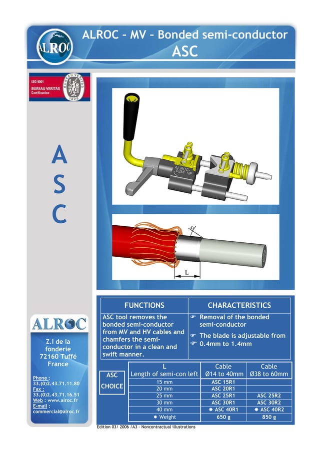Alroc ASC Bonded Semi-Conductor Screen Removal Tool - Alroc Bonded ...