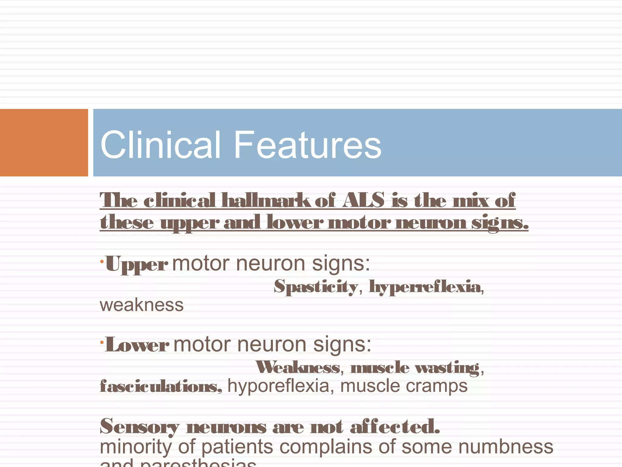 ALS - amyotrophic lateral sclerosis | PPT