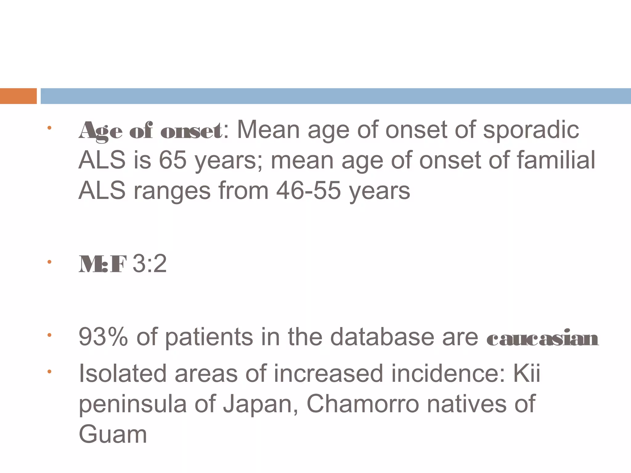 ALS - amyotrophic lateral sclerosis | PPT