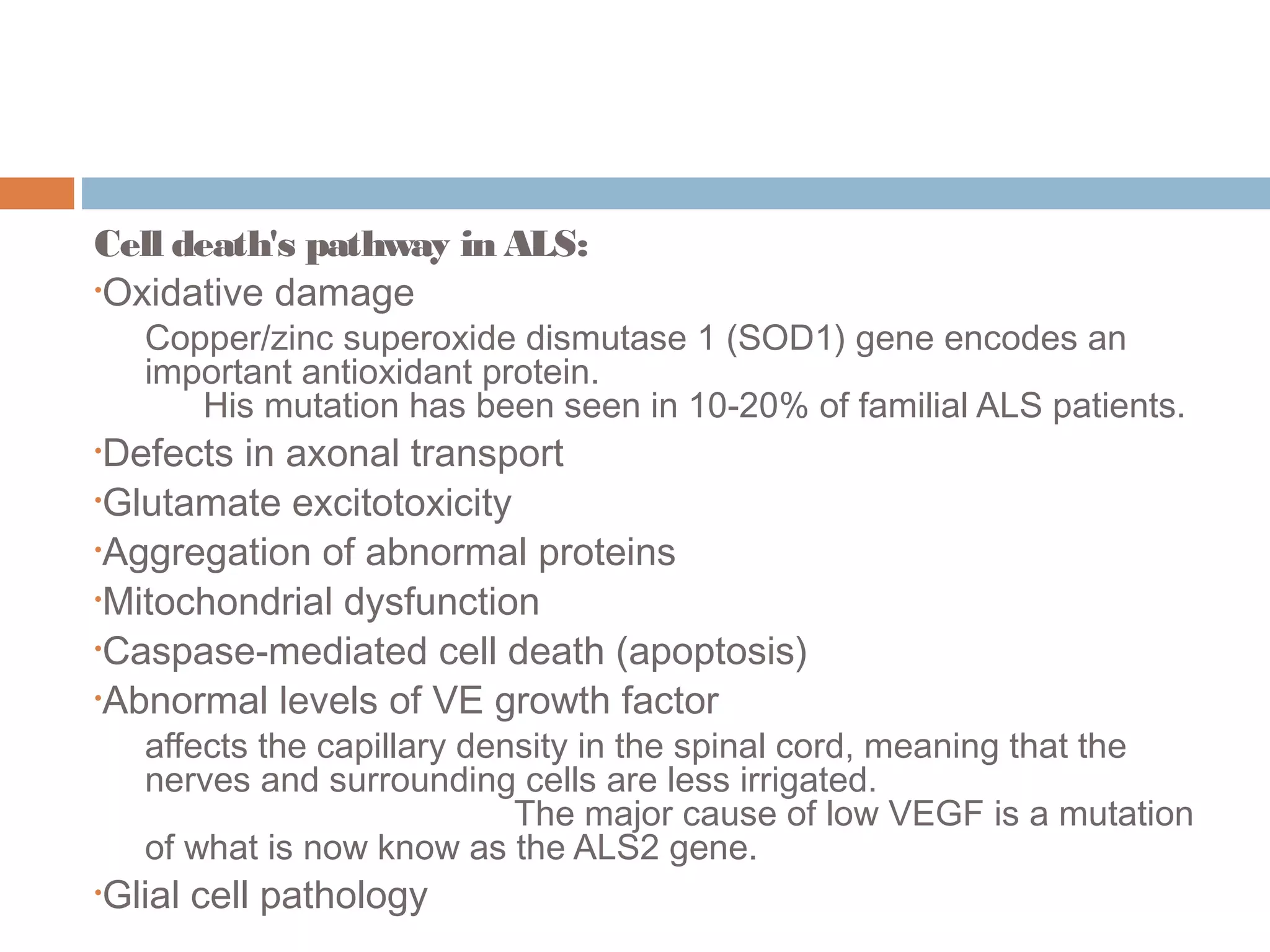 ALS - amyotrophic lateral sclerosis | PPT