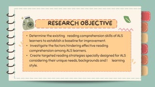 ACTION RESEARCH: EMPOWERING ALS LEANERS: | PPTX