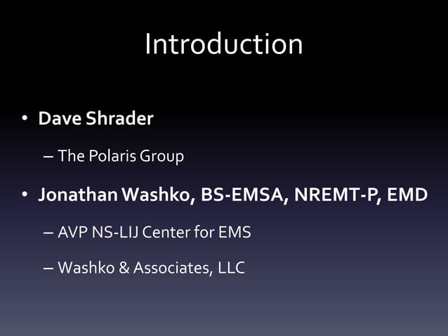 2011 Controversies in EMS Design: All ALS vs. Tiered Systems, An Operational Perspective | PPT ...