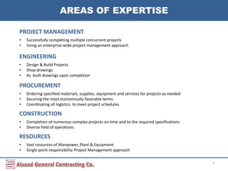 Al saad general contracting | PPTX