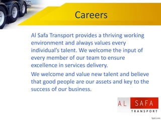 Six Factors Which an Ideal Transport Company Must Have | PPT