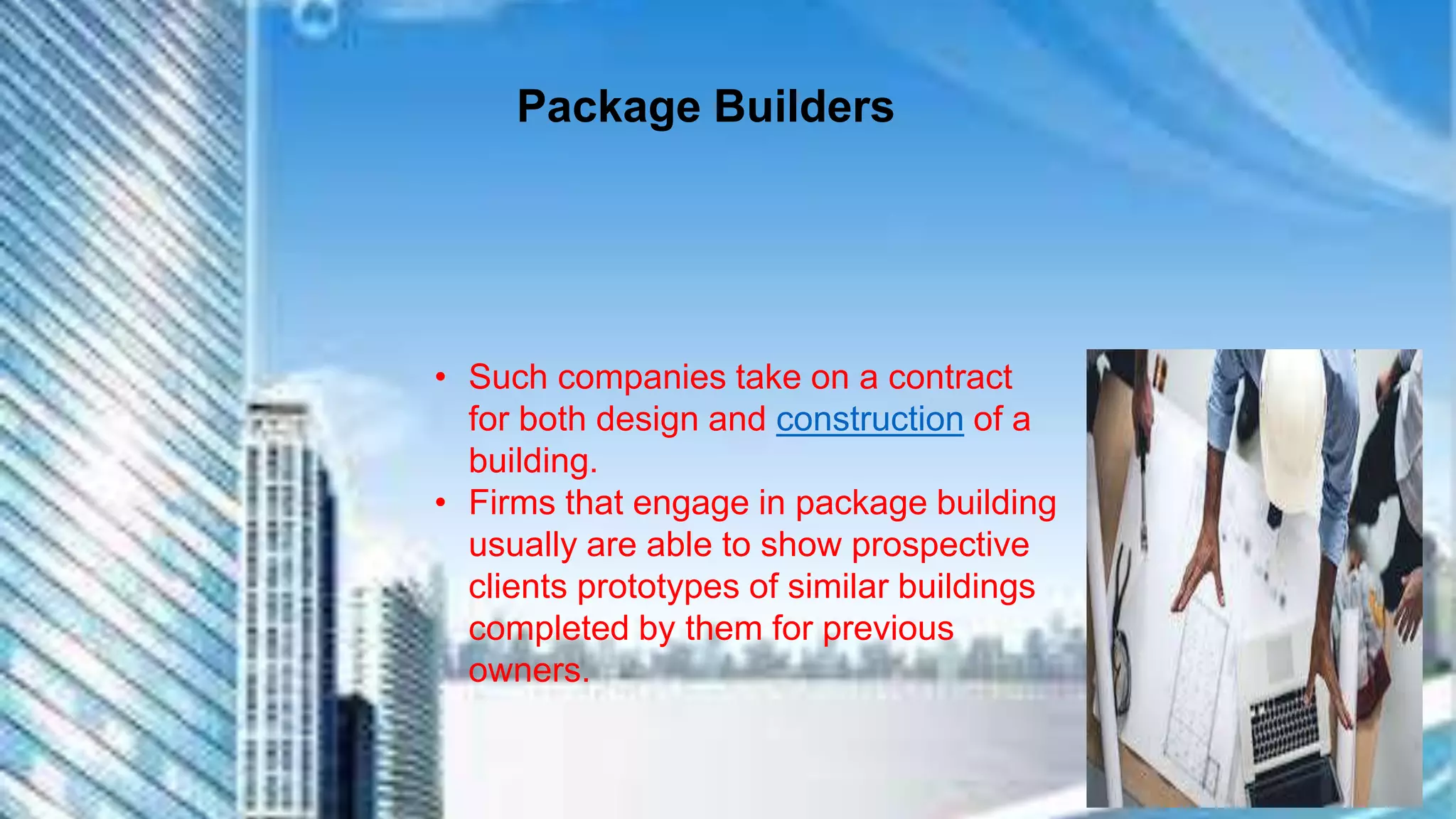 TYPES OF CONSTRUCTION COMPANIES | PPTX