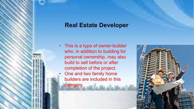 TYPES OF CONSTRUCTION COMPANIES | PPT