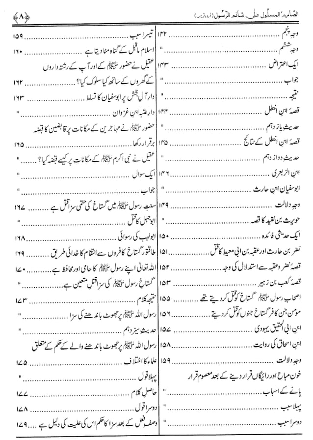 Al sarim ul-maslool ala shatim-ur-rasool by imam ibn tayyimia | PDF ...
