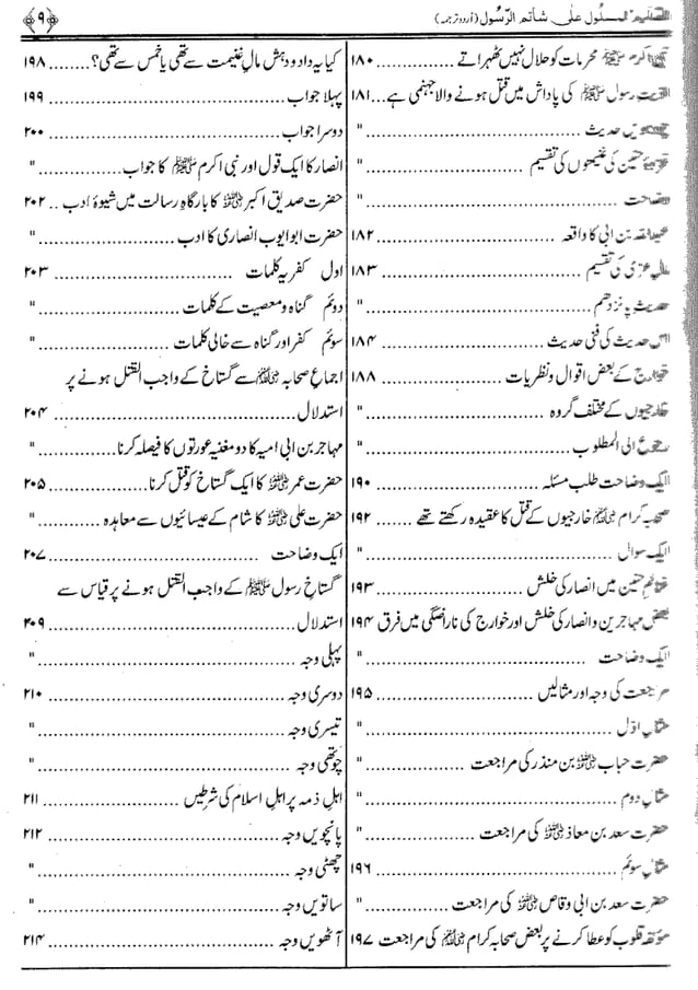 Al sarim ul-maslool ala shatim-ur-rasool by imam ibn tayyimia | PDF ...