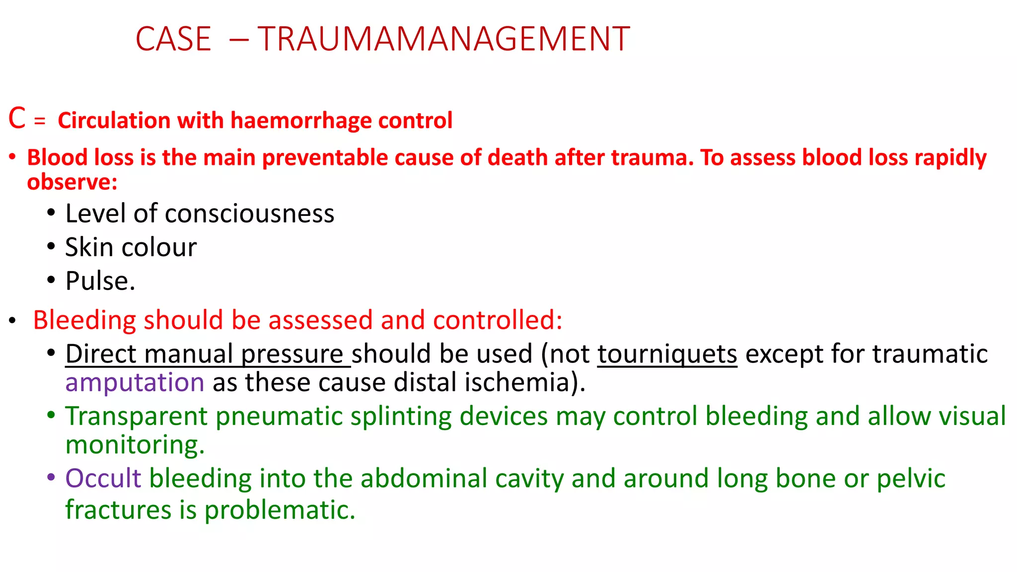 Advanced life support emergencies | PPTX