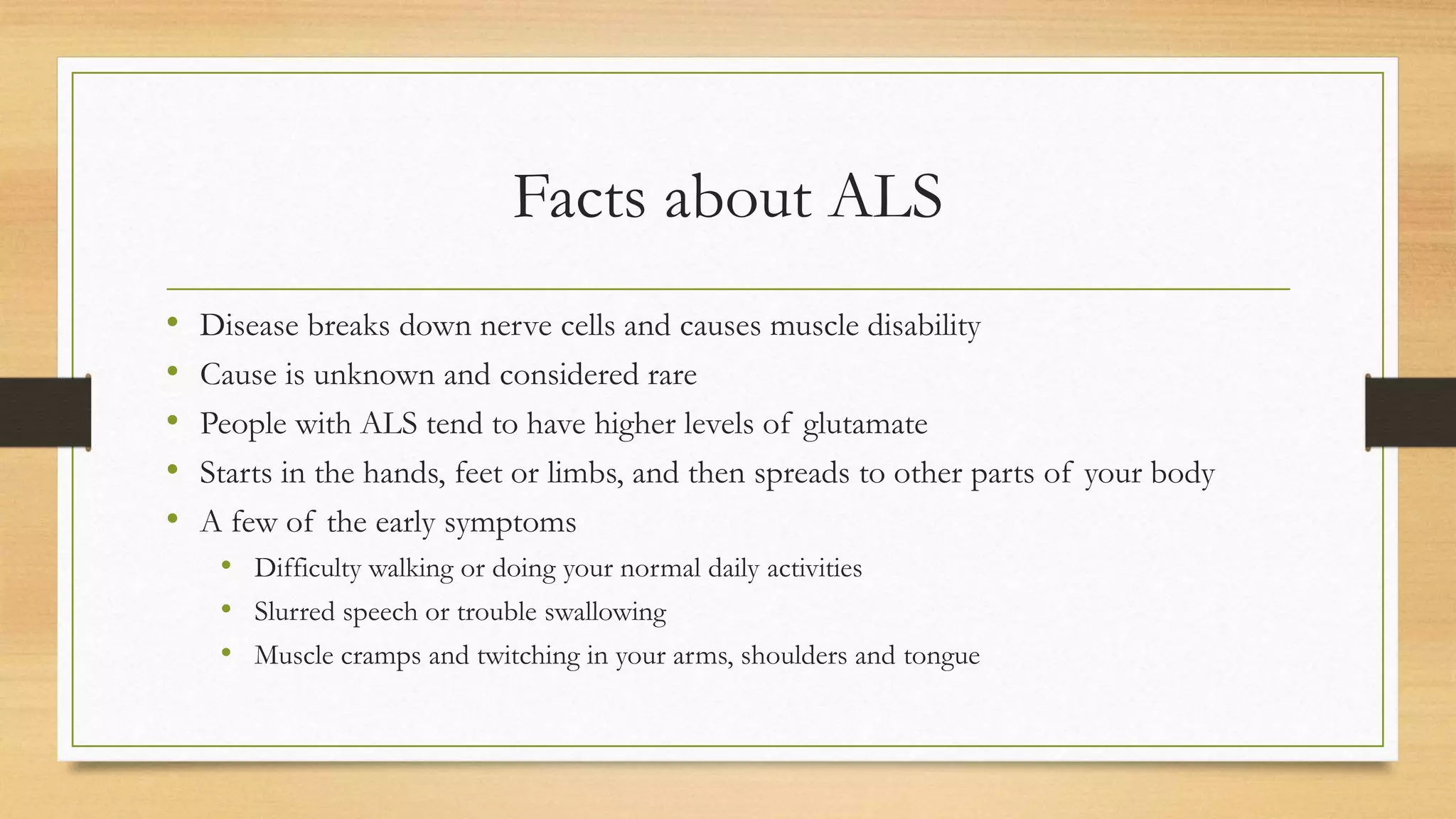 ALS case study | PPT