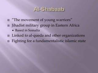 Al Shabaab | PPTX