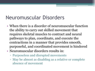 Neuromuscular Disorders | PPTX