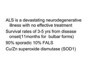 lithium in treatment of motor neuron disease | PPT
