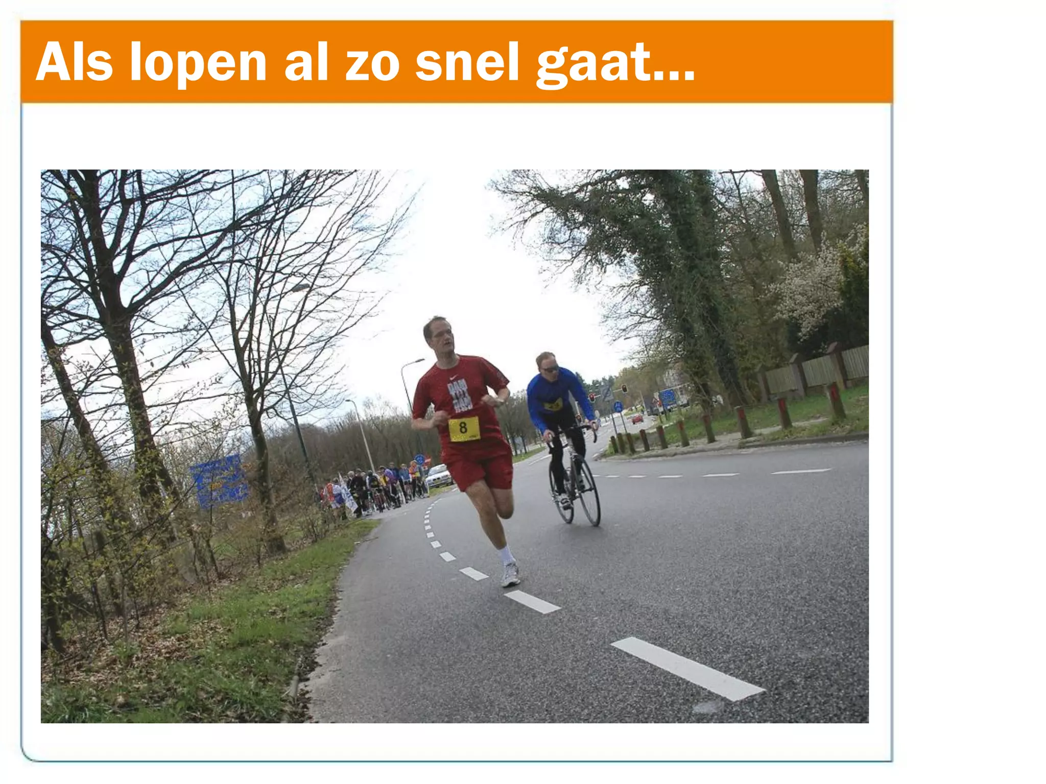 Als lopen al zo snel gaat... - ppt | PDF